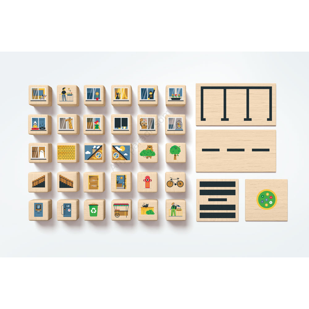 Just Blocks óriás város építőjáték szett 324 db - Anyaparadicsom webáruház